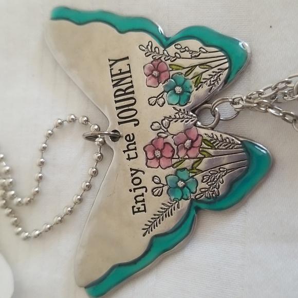 GANZ | Accessories | New Ganz Silver Butterfly Charm Keychain | Poshmark